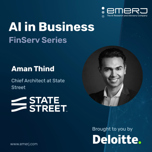 Stream Leveled Approaches to AI for Asset Management Challenges - with Aman Thind of State ...