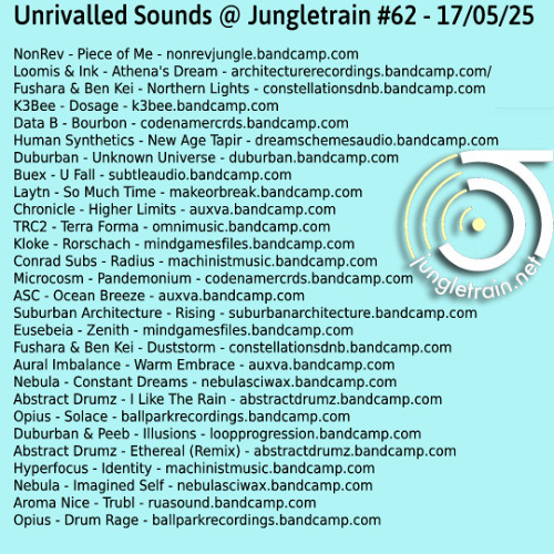 Stream Unrivalled Sounds @ Jungletrain #62 by Hago - Unrivalled Sounds ...