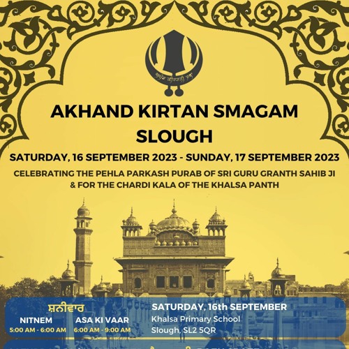Stream Bhai Harsewak Singh Ji - AKJ Slough September 2023 Rainsabai by ...