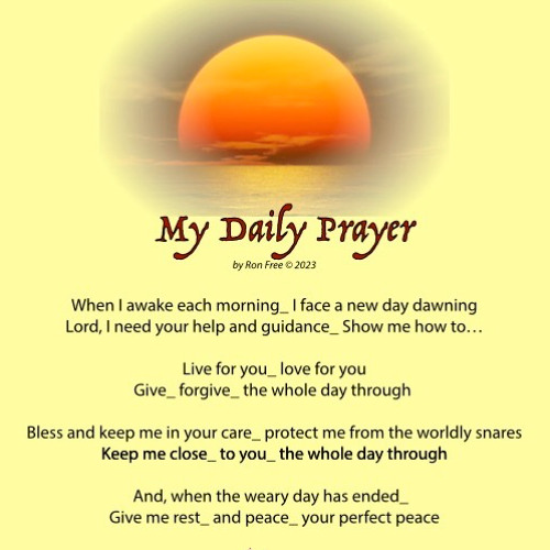 Stream My Daily Prayer by RonFree | Listen online for free on SoundCloud