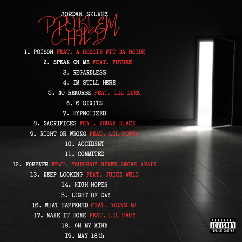 Stream Problem Child Official Tracklist by JORDAN | Listen online for ...