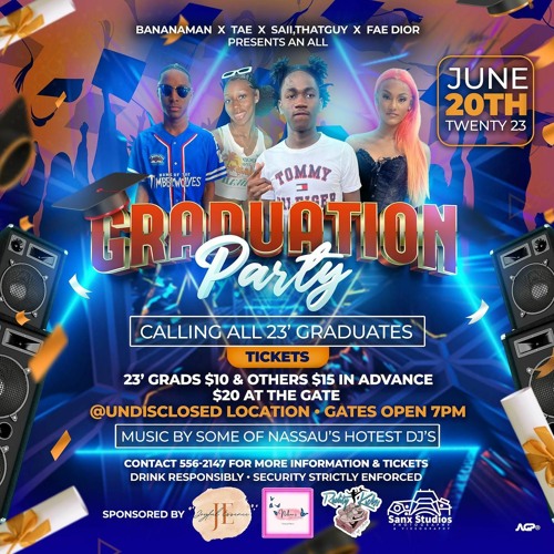 Stream GRADUATION PARTY JUNE 20TH PROMO CD @DJCRAZE by djcrazeofficial ...