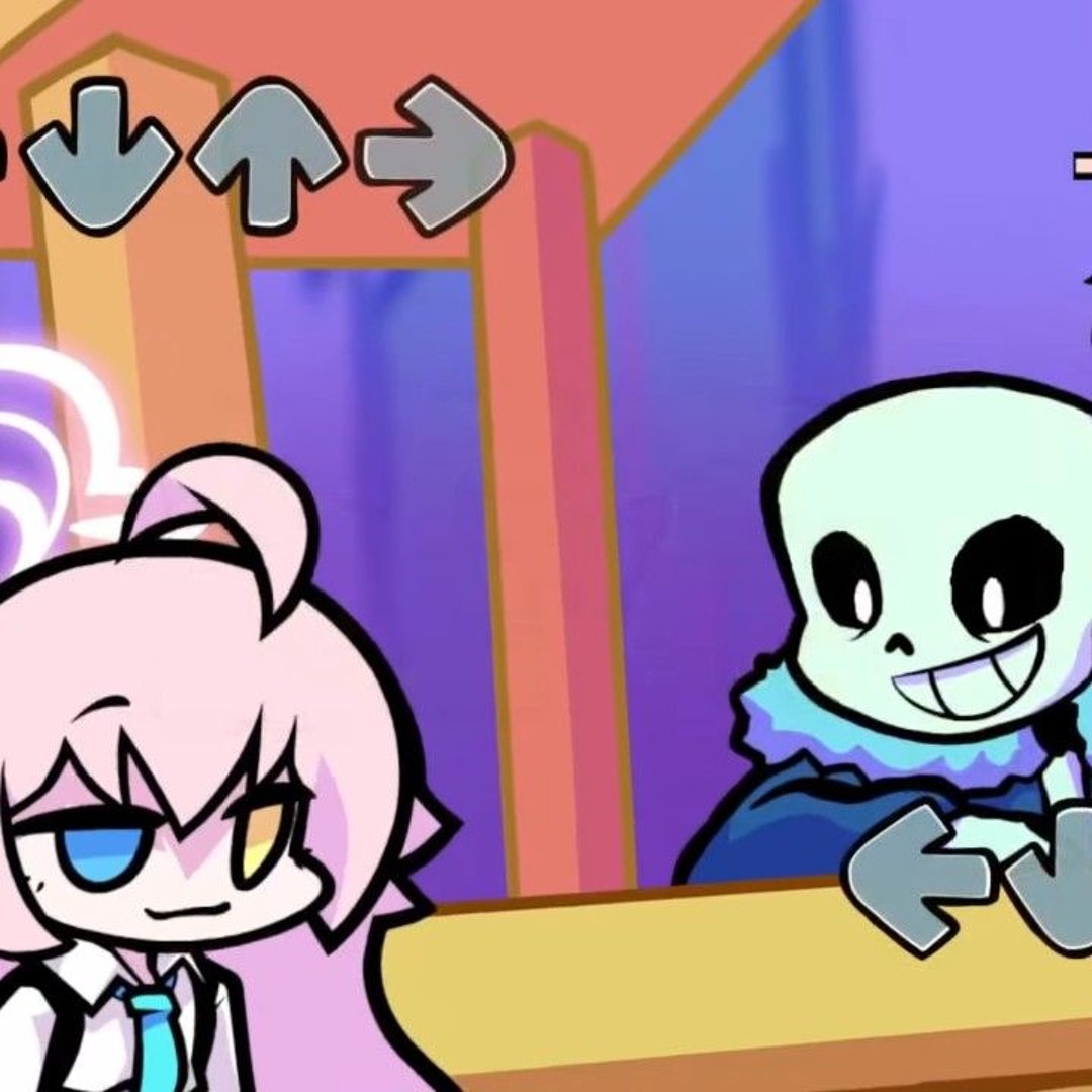 Stream Undertale X FNF X blue archive Lazy bones (but it's hoshino) by ...