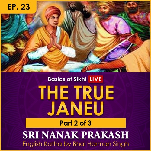 Stream #23 The True Janeu (Part 2) | Sri Nanak Prakash (Suraj Prakash) English Katha by Basics ...
