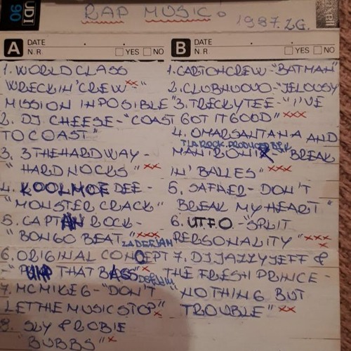 Stream 80's Rap Radio - Rap Attack w/ Slavin Balen (1987)(Captain Rock ...