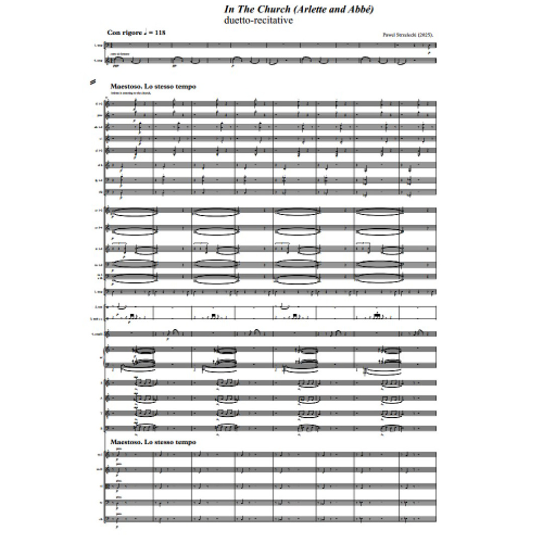 Stream Pawel Strzelecki: In the church. Arlette & Abbé [duetto ...