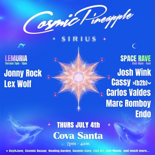 Stream 2024.07.04 ENDO - Cosmic Pineapple @ Cova Santa (Ibiza, Spain ...