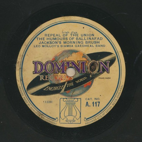 Stream Leo Molloy's Siamsa Gaedheal Band: Repeal of the Union (jigs) by ...