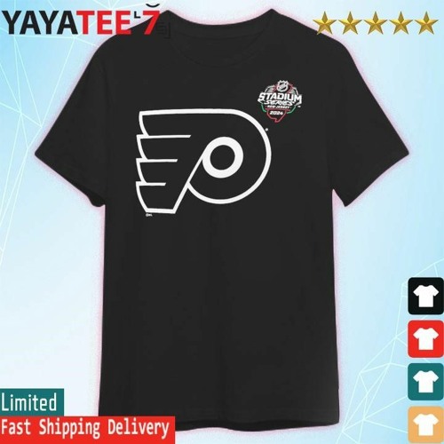 Stream Philadelphia Flyers 2024 NHL Stadium Series Black T-Shirt by ...