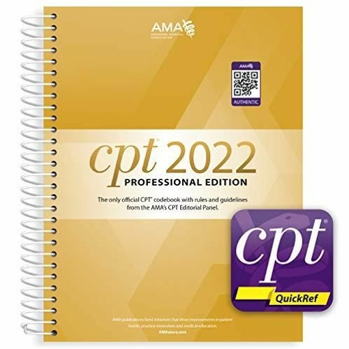 Stream episode PDF_ CPT Professional 2022 and CPT Quickref App Bundle ... Stream episode PDF_ CPT Professional 2022 and CPT Quickref App Bundle ...