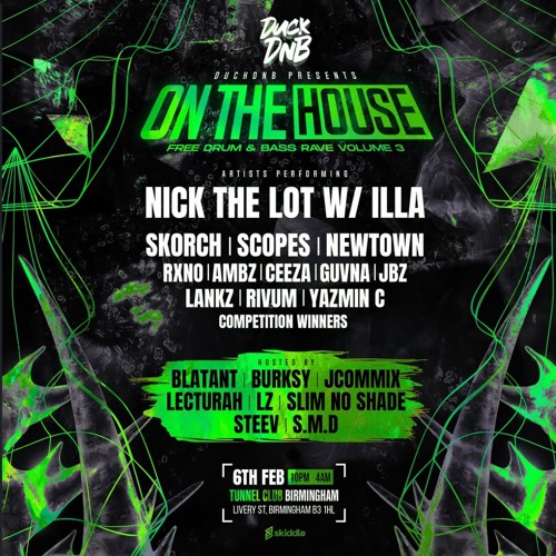 Stream DUCKDNB ON THE HOUSE VOL.3 COMP [ADZZ] by ADZZ | Listen online ...