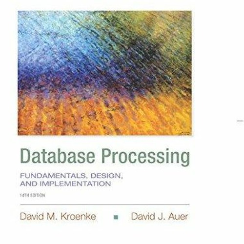 Stream Episode Download Database Processing Fundamentals Design And Implementation 14th 3559