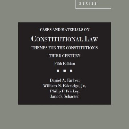 Stream [ACCESS] PDF 🖋️ Cases and Materials on Constitutional Law ...