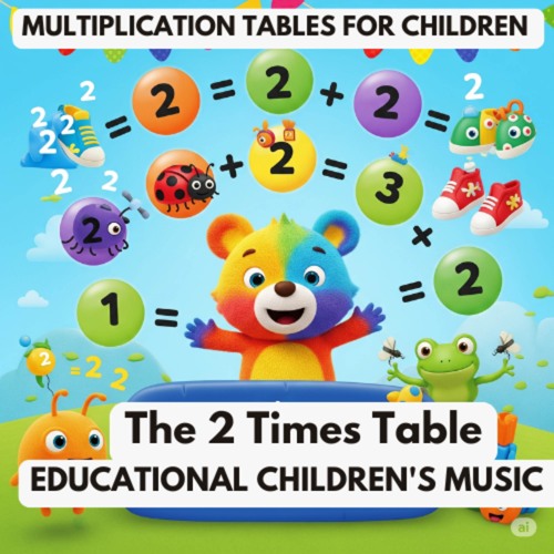 Stream Multiplication Tables for Children | The 2 Times Table ...