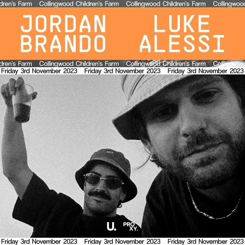 Stream Jordan Brando B2B Luke Alessi - Collingwood Children’s Farm Warm ...