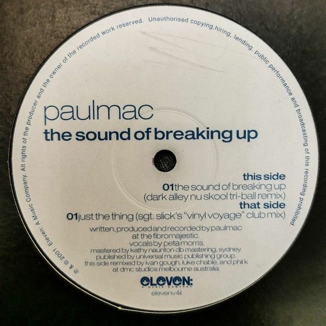 Stream Paulmac Ft Peta Morris - The Sound Of Breaking Up (Dark Alley ...