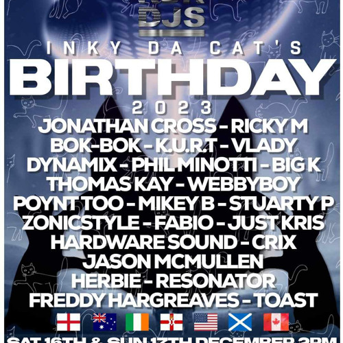 Stream KDK&Vibefm Inky Da Cat Birthday Special by DJ Crix | Listen ...