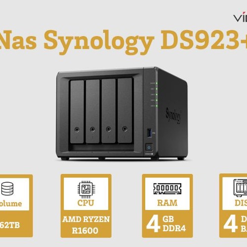 Stream Thiết bị lưu trữ NAS Synology DS923+ by Công ty TNHH Công Nghệ ...