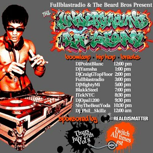 Stream Underground Railroad Live Twitch Set by DJ Mighty Mi | Listen ...