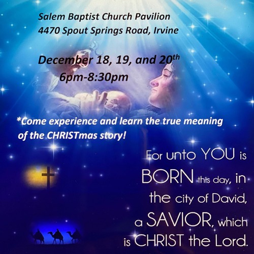 Stream 01 His Creation Before Time Began by Salem Baptist | Listen ...