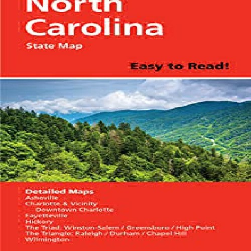 Stream episode (PDF) ^book^ Rand McNally Easy To Read Folded Map: North ...