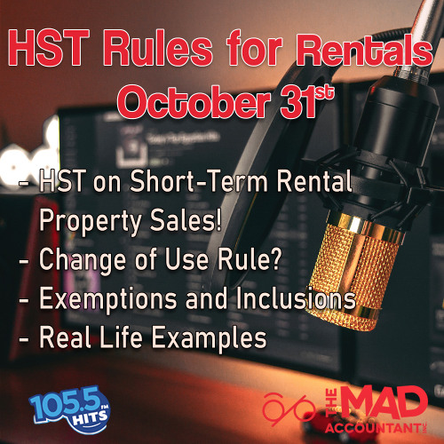 Stream episode October 31, 2024: HST Rules for Rentals by The Mad ...