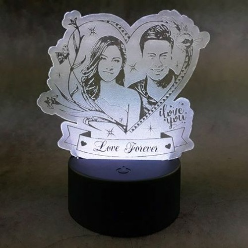 Stream Đèn led khắc laser theo yêu cầu tại shop quà tặng Legonna by ...