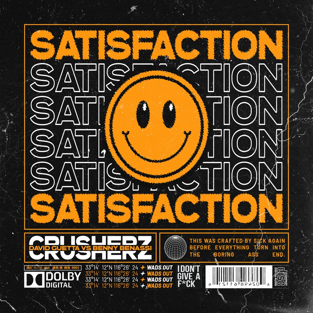 Stream David Guetta Vs Benny Benassi - Satisfaction (Crusherz Edit ...