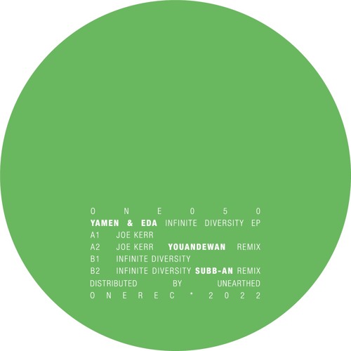 Stream Premiere : Yamen & EDA - Joe Kerr [ONE050] by Never Be Normal ...