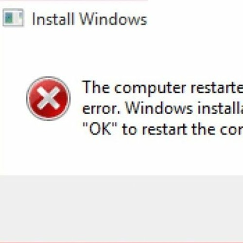 Windows Xp Error Message