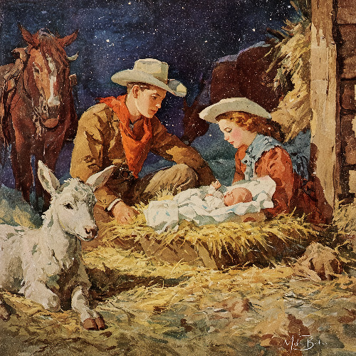 Stream Away in a Manger by Mike Baker | Listen online for free on ...