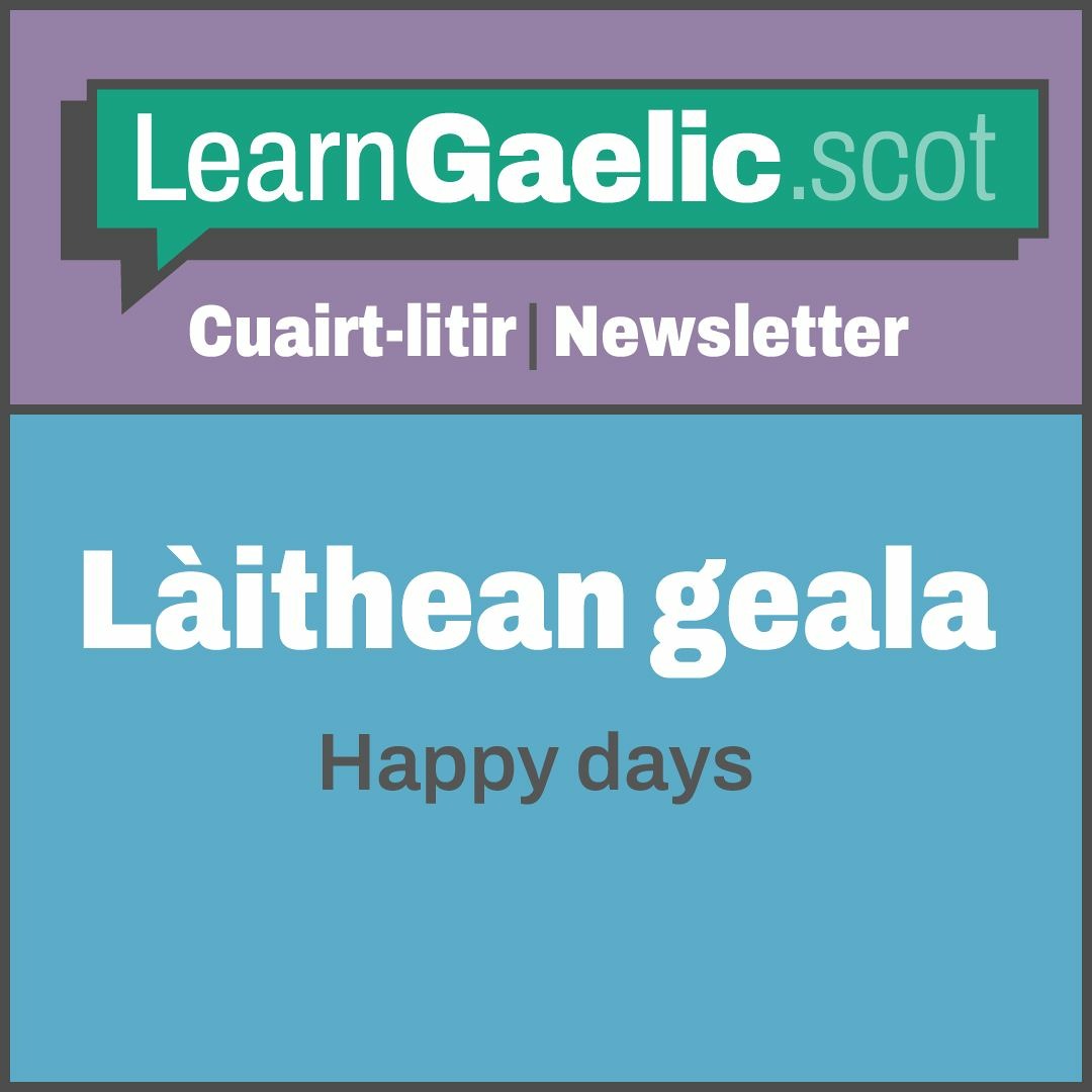 Stream Làithean geala | Happy days by LearnGaelic | Listen online for ...