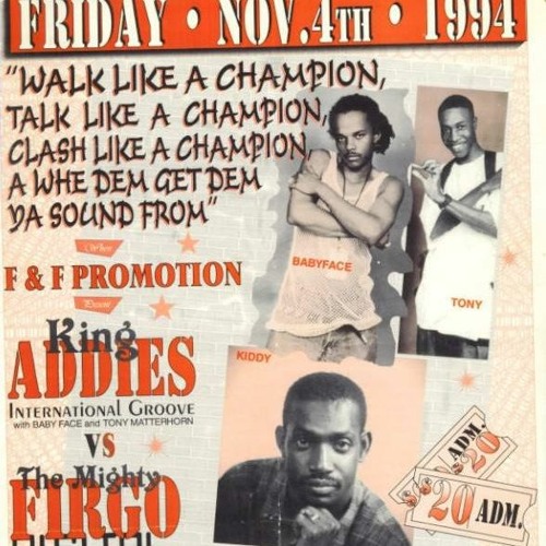 Stream CLASSIC! KING ADDIES VS FRIGO DIGITAL, NOV 1994 USA, FEAT ...