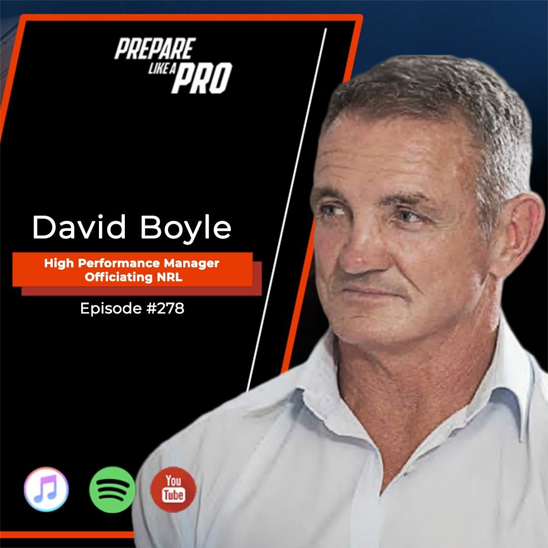 Stream episode #278 - David Boyle, High Performance Manager Officiating NRL by PLPlivechats ...