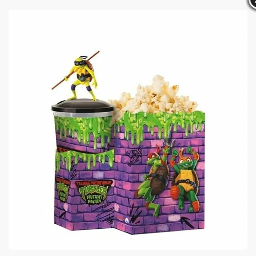 Stream TMNT Mutant Mayhem-Themed Concession Products Revealed for Movie ...