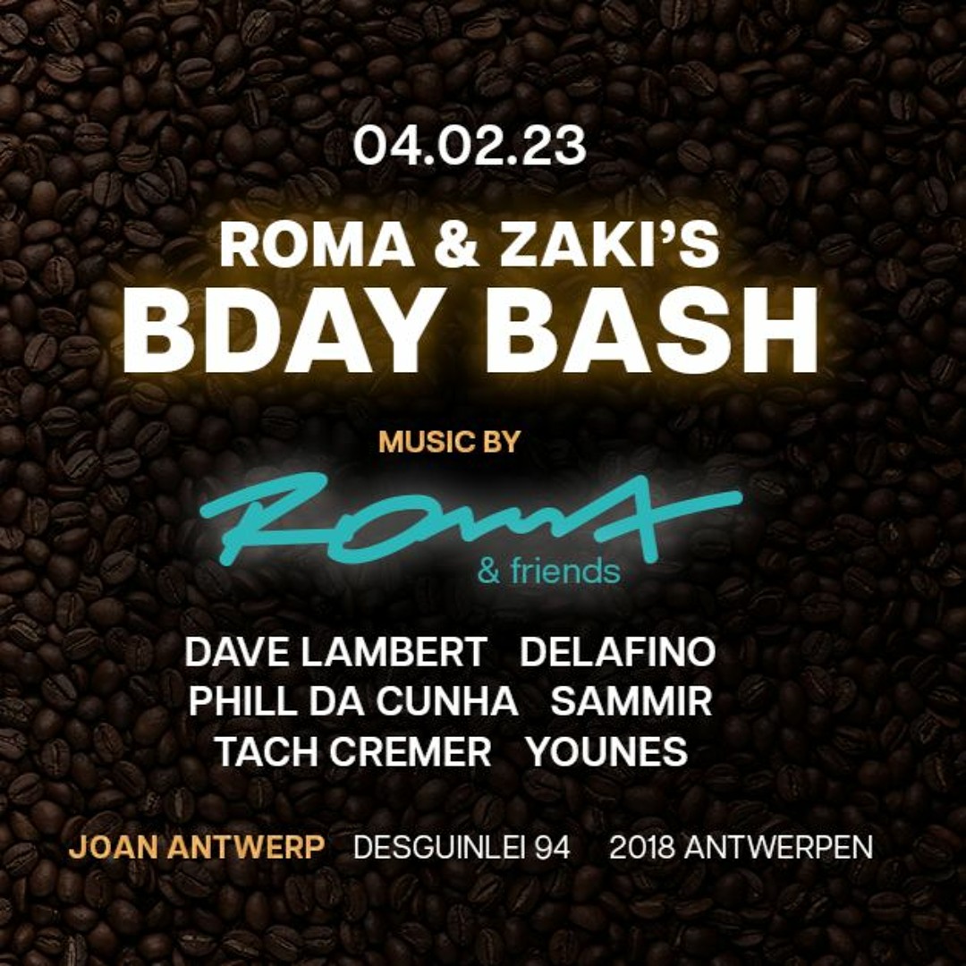 Stream CAFEINA - Live Set By Roma B2B Younes, Delafino, Dave Lambert ...