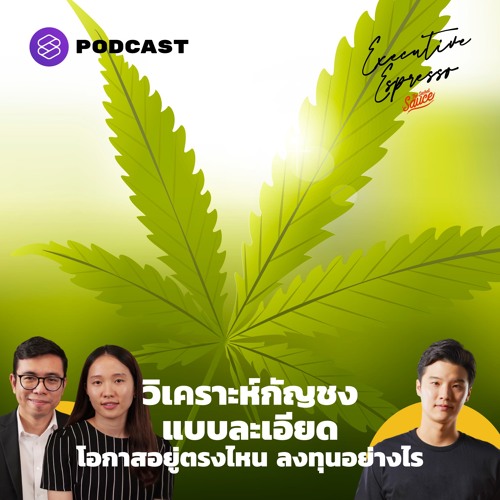 Stream Executive Espresso EP.193 วิเคราะห์กัญชงแบบละเอียด โอกาสอยู่ตรงไหน ลงทุนอย่างไร by THE ...