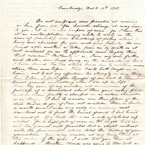 Stream Reading Of Sarah Chaplin Letter by Wayside Inn Foundation ...