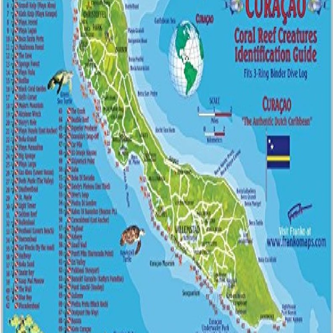 Stream episode DOWNLOAD PDF Curacao Dive Map & Reef Creatures Guide ...