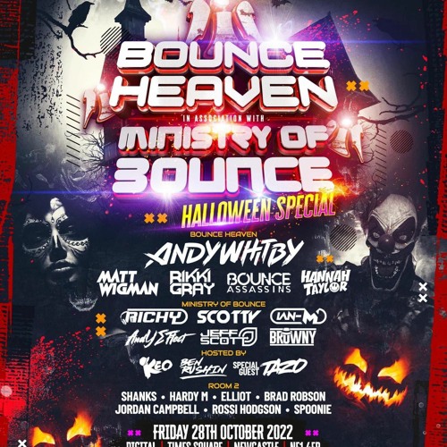 Stream Ministry Of Bounce:Bounce Heaven Halloween Promo Mix 2022 - DJ ...