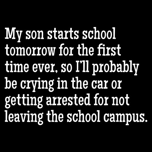School Tomorrow Crying