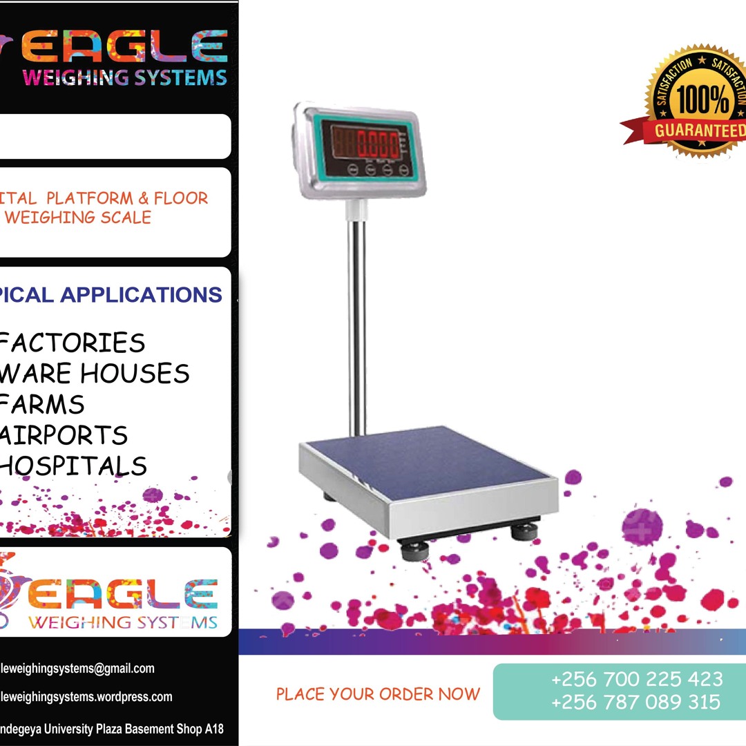 Stream Eagle scales 300 Kg platforms in Kampala+256 (0) 787089315 by ...