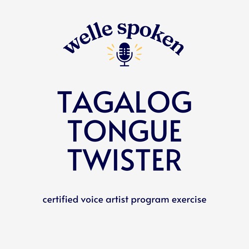 Stream Tongue Twister Tagalog by wellespoken | Listen online for free ...