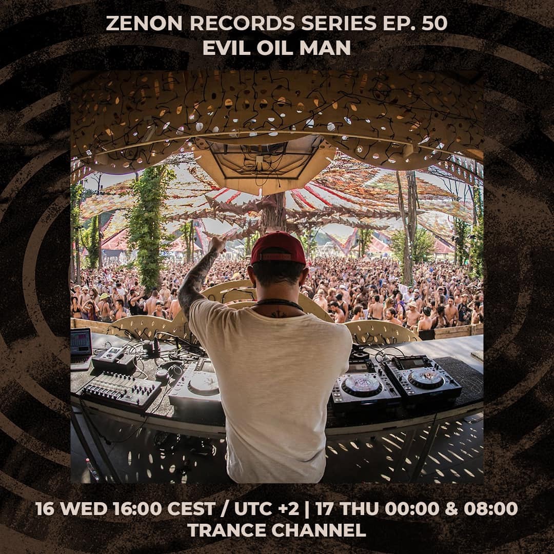 Stream RadiOzora |EVIL OIL MAN | Zenon Records series Ep. 50 | 16/06 ...