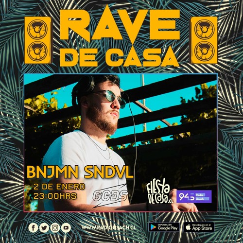 Stream Rave de Casa 02-01 @ Radio Usach 94.5 by BNJMN SNDVL | Listen ...