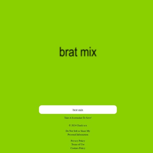 Stream brat mix for brat summer :p by ber | Listen online for free on ...