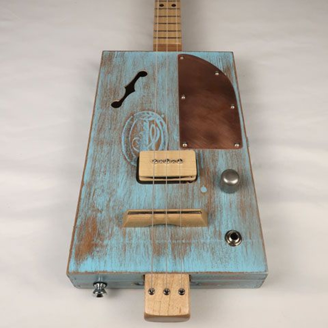 Listen to music albums featuring Blue Sky 3 String Cigar Box Guitar CBG ...