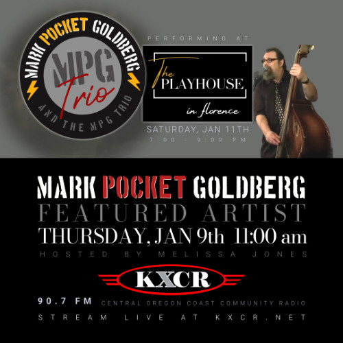 Stream Mark Pocket Goldberg Trio - At The Playhouse Jan 2025 by KXCR ...