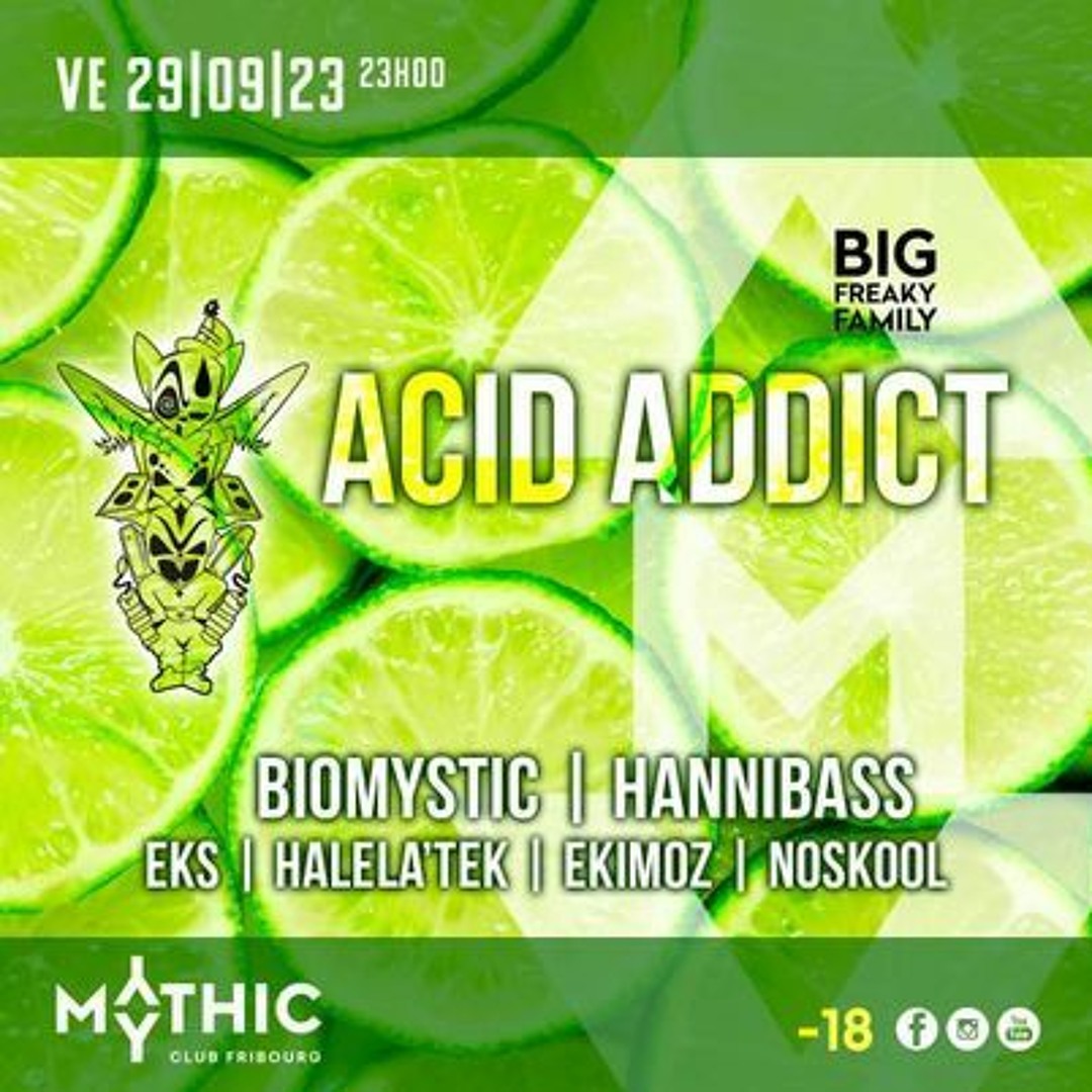 Stream Dj Eks B2B Halela'Tek - Acid Addict Mythic Club by Dj Eks ...