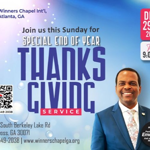 Stream Sunday Dec 29, 2024 | End of the Year Thanksgiving Service. Pastor Wale Adesanmi by ...